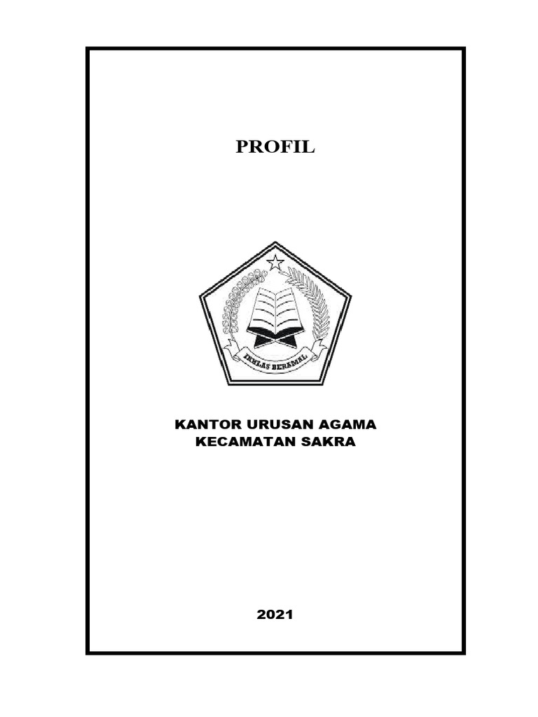 Pengantar Profil Kua 2021 | PDF