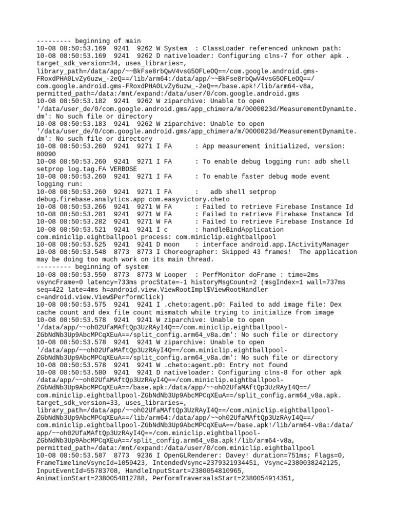 Com - Easyvictory.cheto Logcat | PDF | Google Play | Mobile App