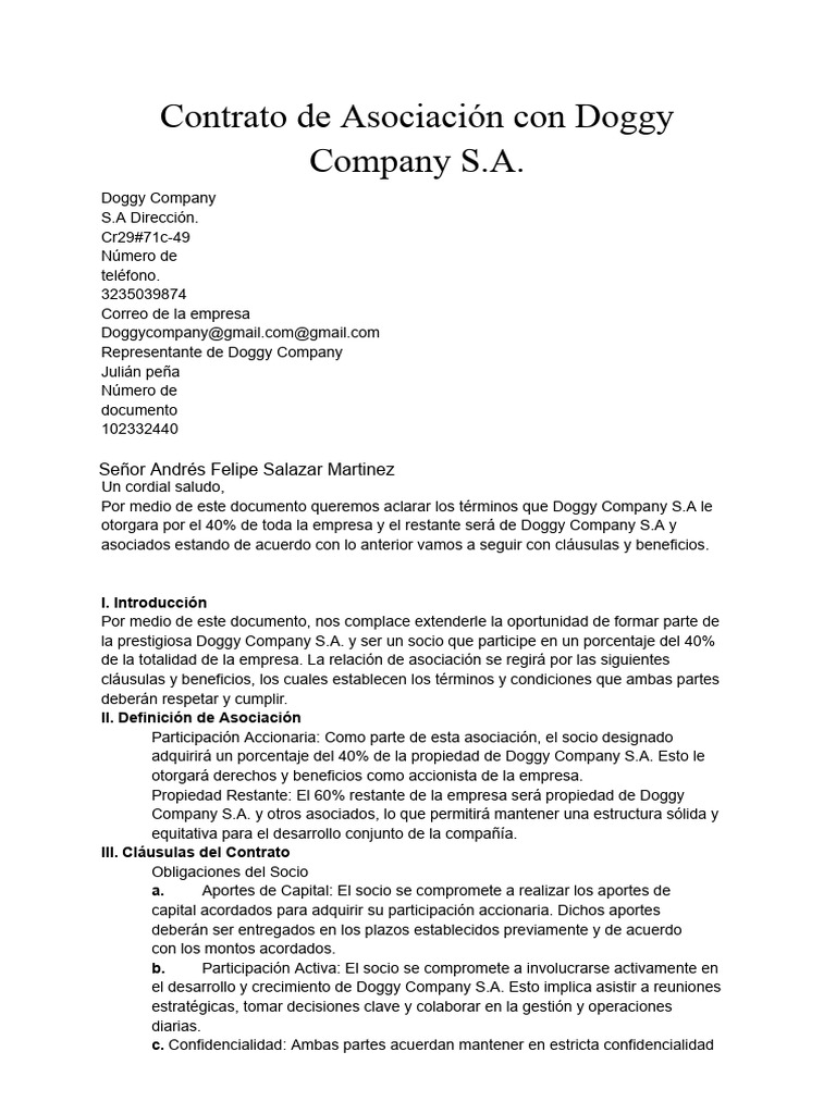 Documento de Escusa | PDF