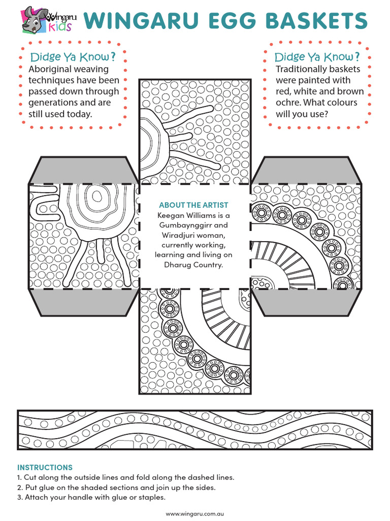 Wingaru Egg Basket Artist-Keegan | PDF