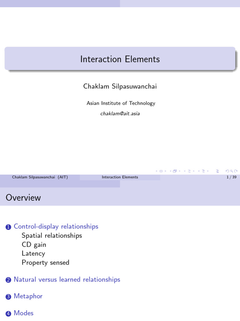7 Interaction | PDF