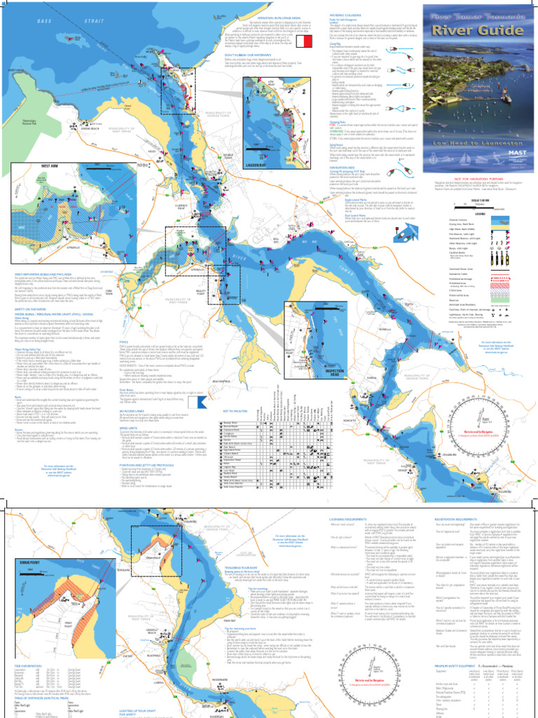 Tamar River Boating Safety Guide | PDF | Maritime Pilot | Ships