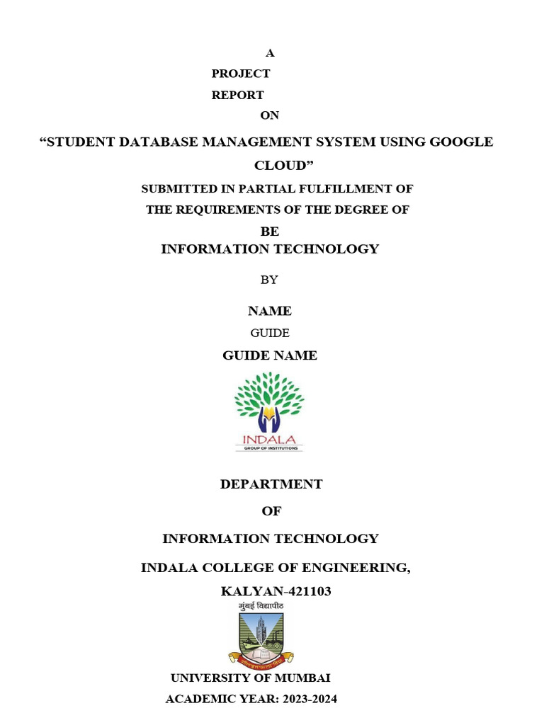 Project Report Sample | PDF