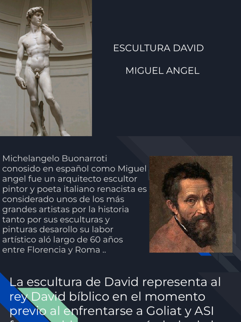 Escultura David Miguel Angel | PDF