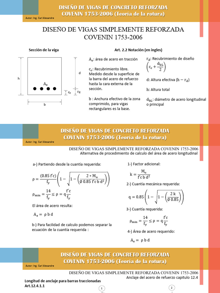 Diseño de Vigas_2 | PDF | Ingeniería de Edificación | Ingeniería estructural