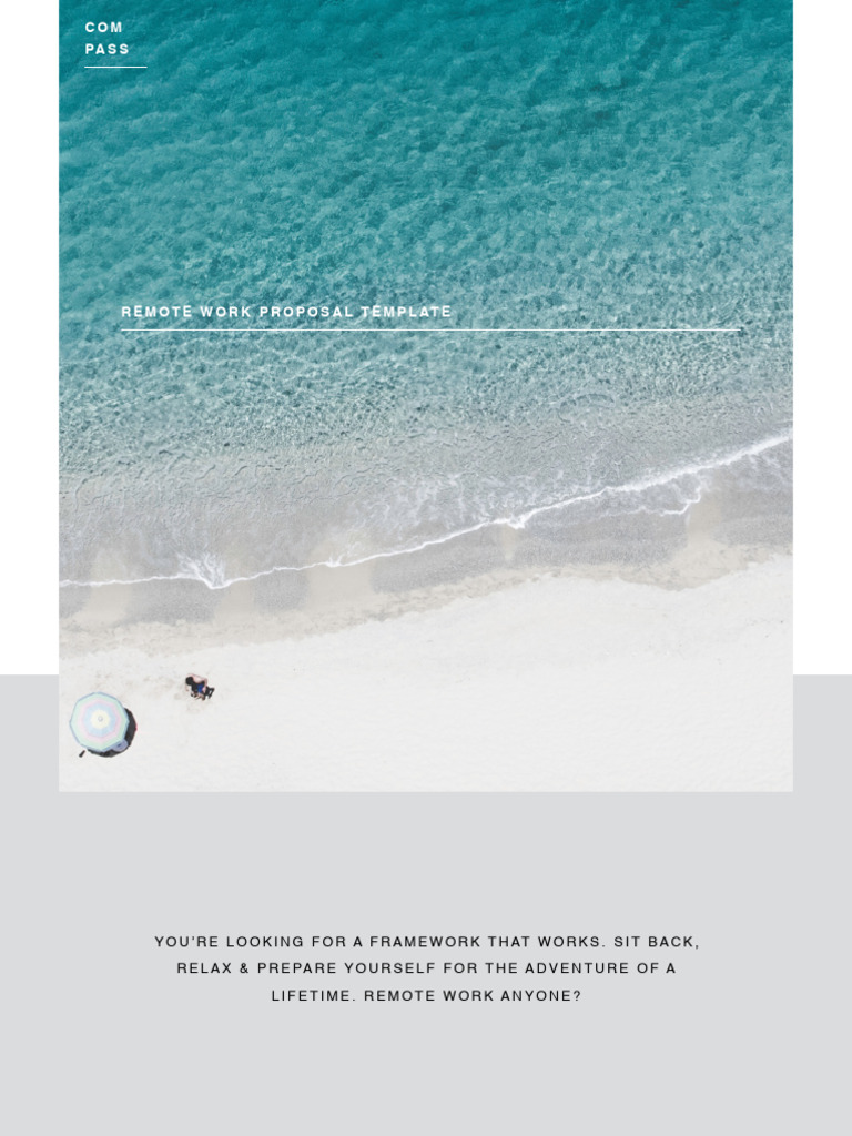 Dokumen - Tips Remote Work Proposal Template Its Important To Remember ...