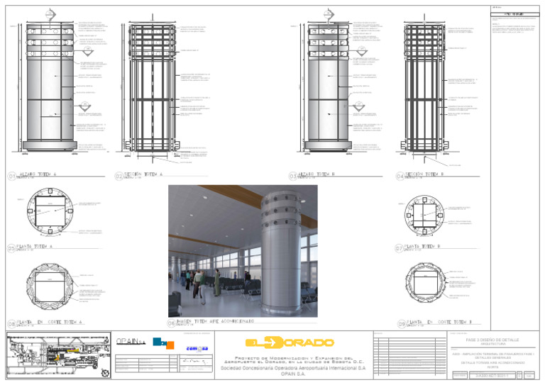 Referencia Totems Hvac | PDF | Acero | Ingeniero civil