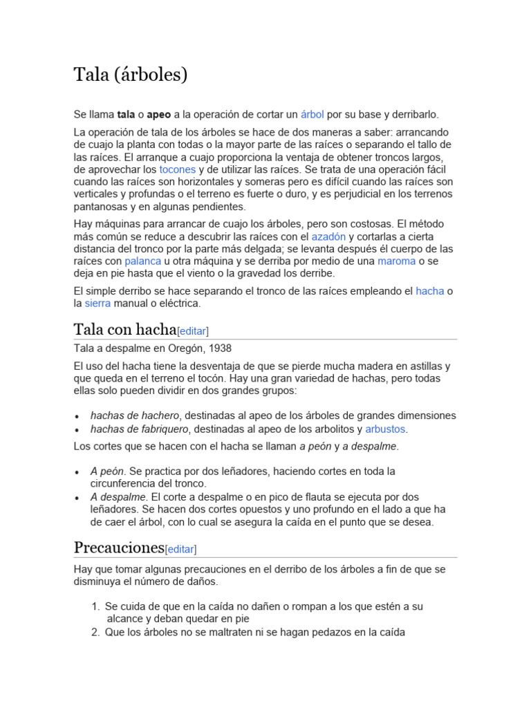 Impacto de la Tala y Deforestación | PDF | Deforestación | Entorno natural
