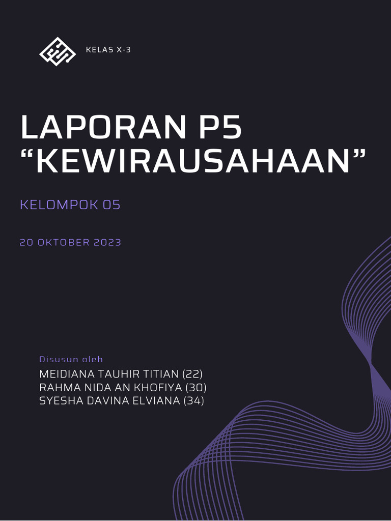 Laporan P5 "Kewirausahaan" | PDF