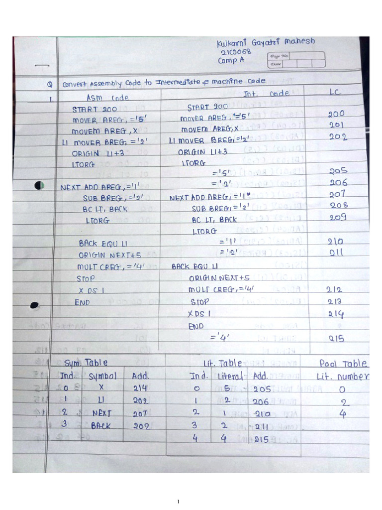 Spos Assembler Pdf 