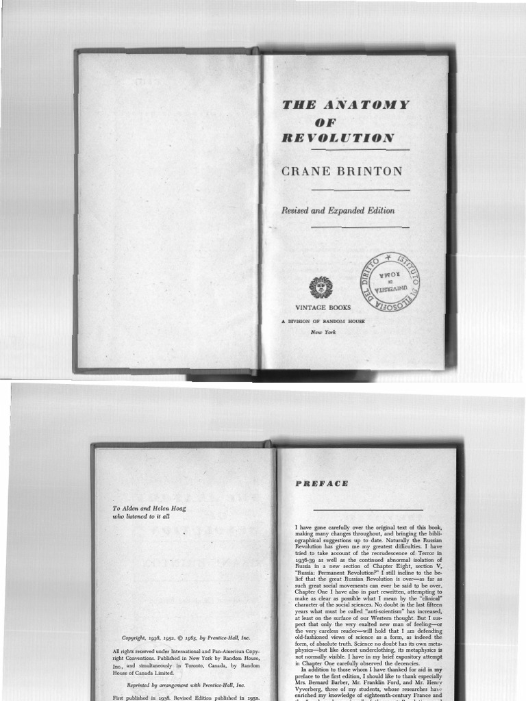 The Anatomy of Revolution Crane Brinton | PDF