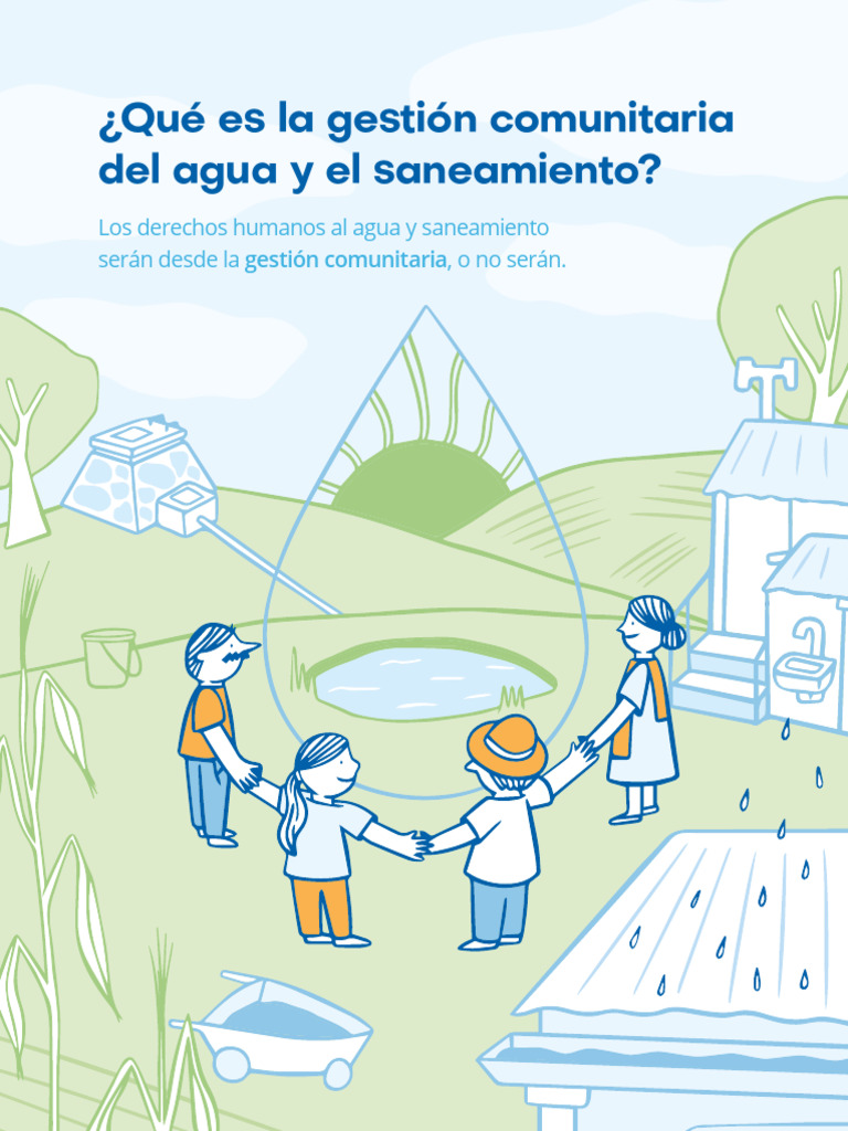 Cántaro_Azul_2023_¿Qué_es_la_gestión_comunitaria_del_agua_y_el_saneamiento | PDF | Agua ...
