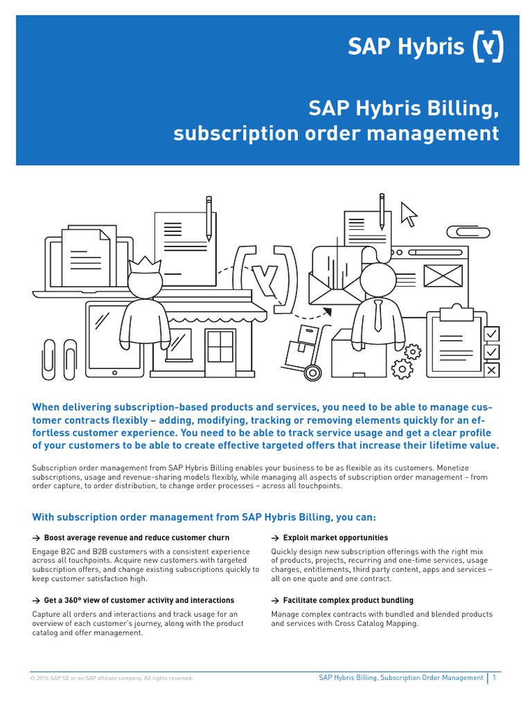 SAP Hybris Billing | PDF