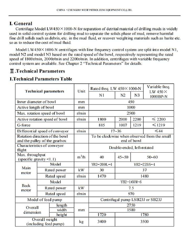 Technical Specs | PDF