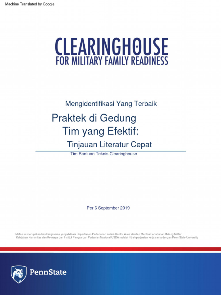Praktik Terbaik Tim Efektif Militer | PDF | Karier & Perkembangan