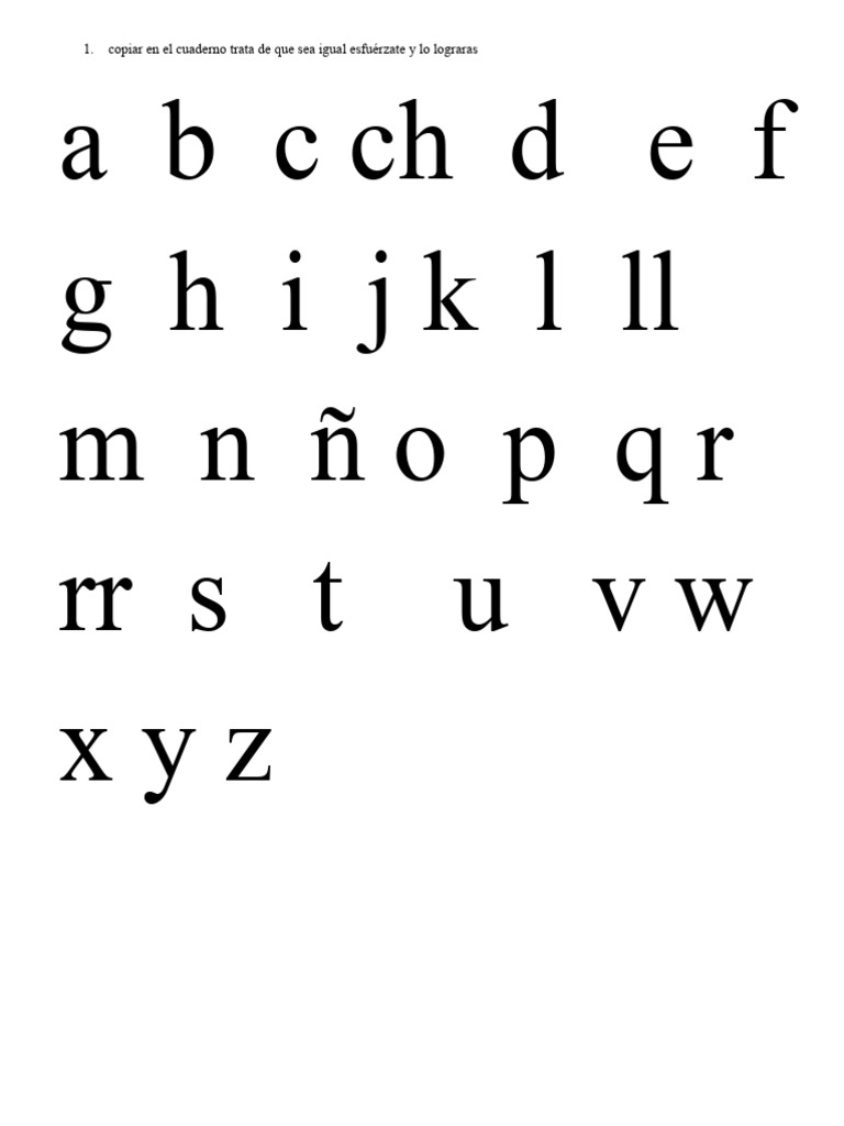Abecedarios para Caligrafia | PDF | Métodos y materiales de enseñanza