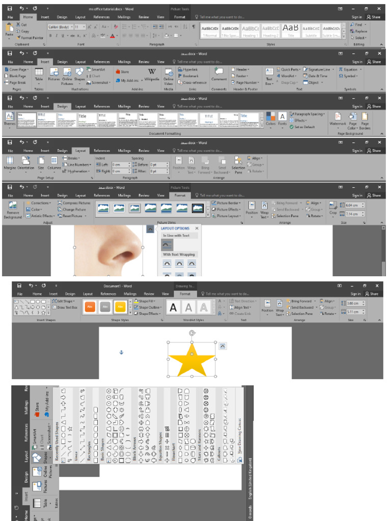 Ms Office Tutorial | PDF