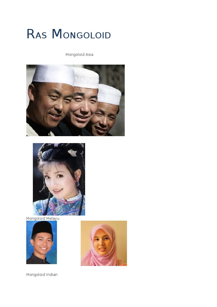 Ras Mongoloid | PDF