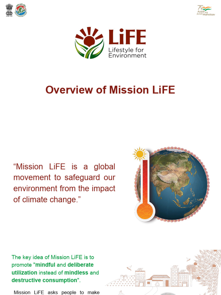 Mission LiFE: Sustainable Lifestyle Actions | PDF | Waste | Recycling