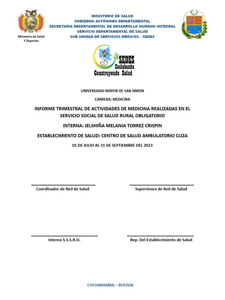 Caratula Informe | PDF