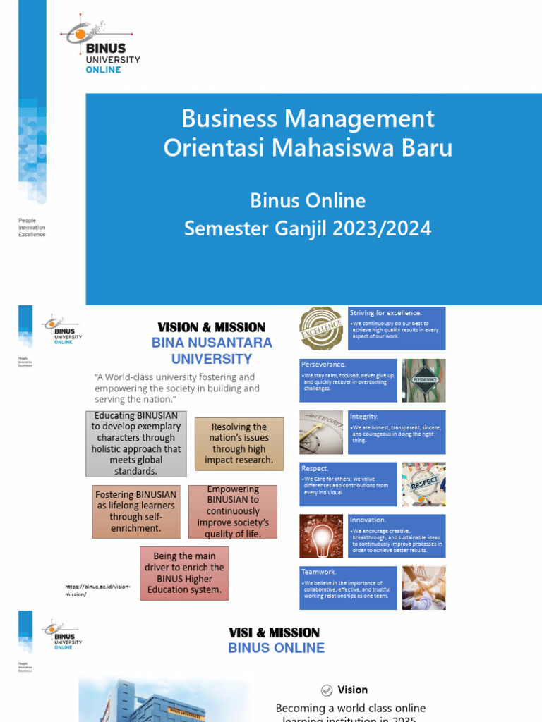 Semester Ganjil 2023 P1 Materi Pengenalan Jurusan - PJJ Business Management | PDF | Business ...