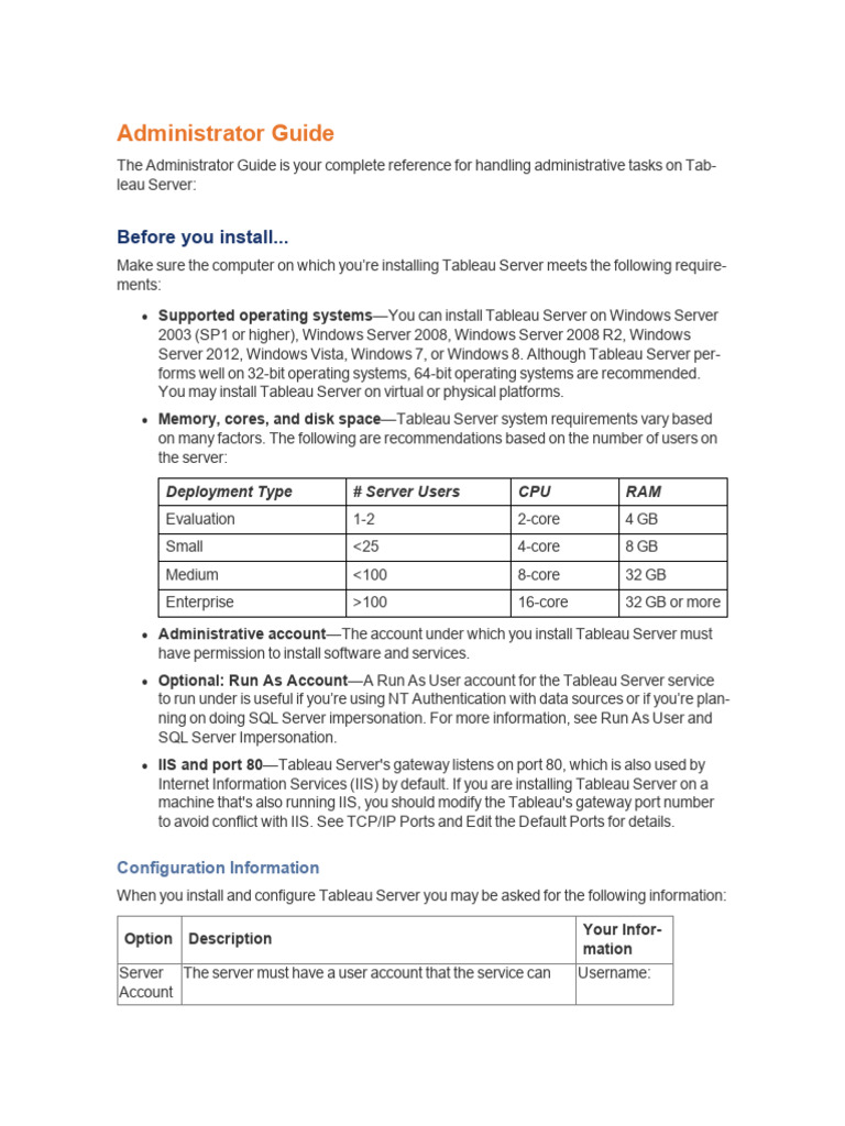 The Administrator Guide Is Your Complete Reference For Handling ...