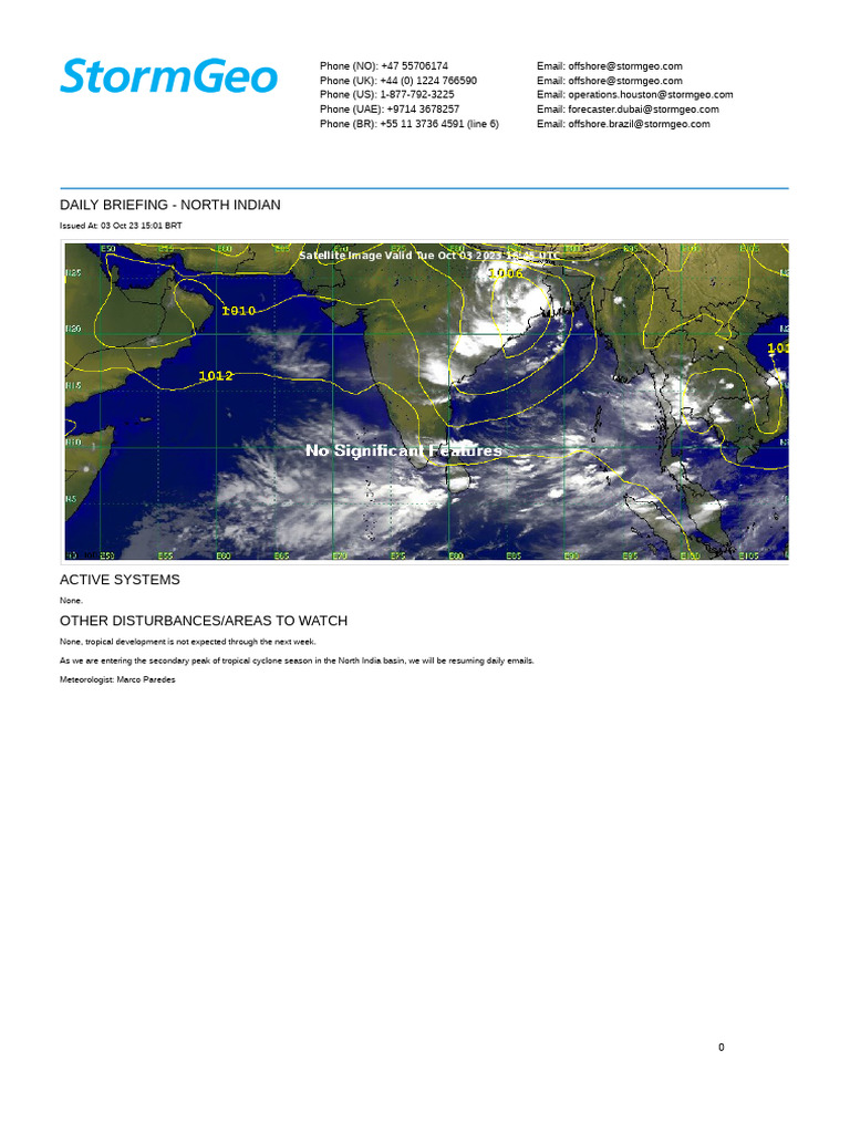 StormGeo 233 4 2023100318 | PDF