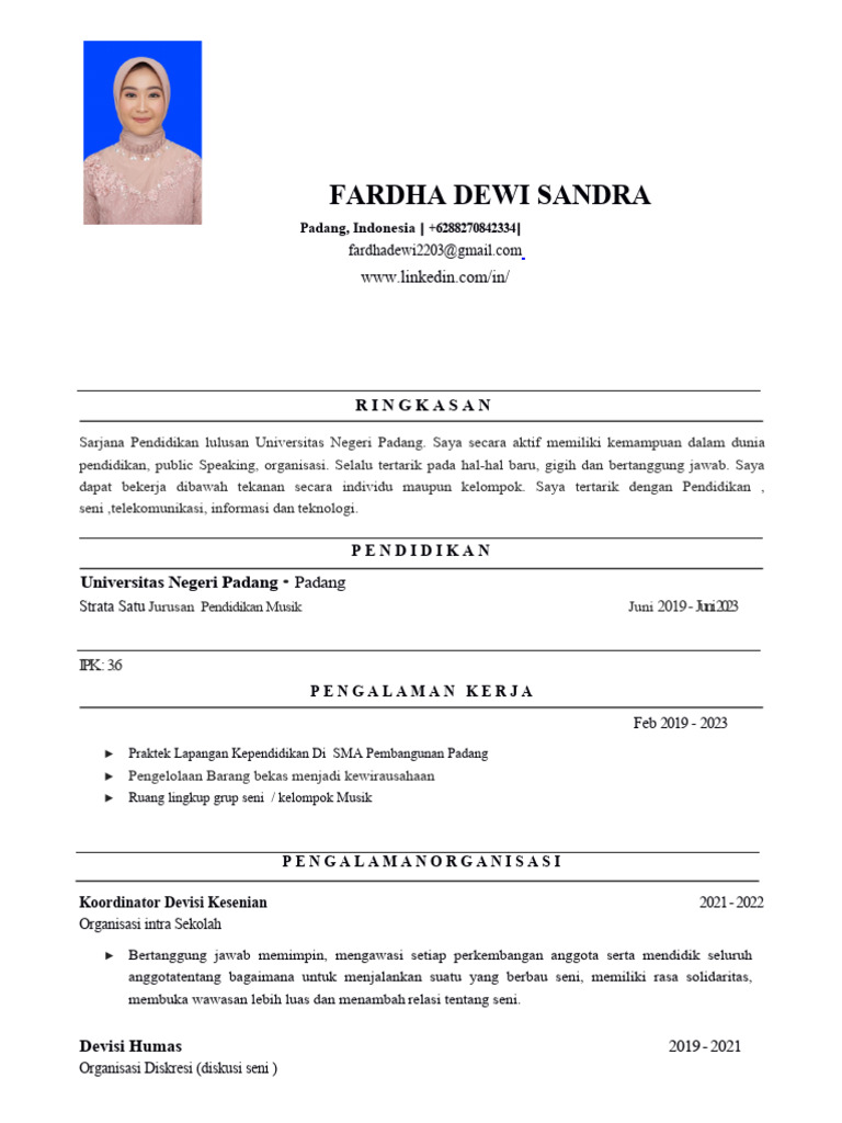 Fardha Dewi Sandra | PDF