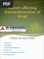 Factor Affecting Drug Action | PDF | Drugs | Pharmacology