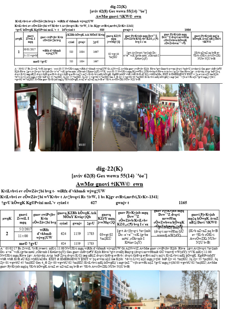 Fire Drill Register | PDF