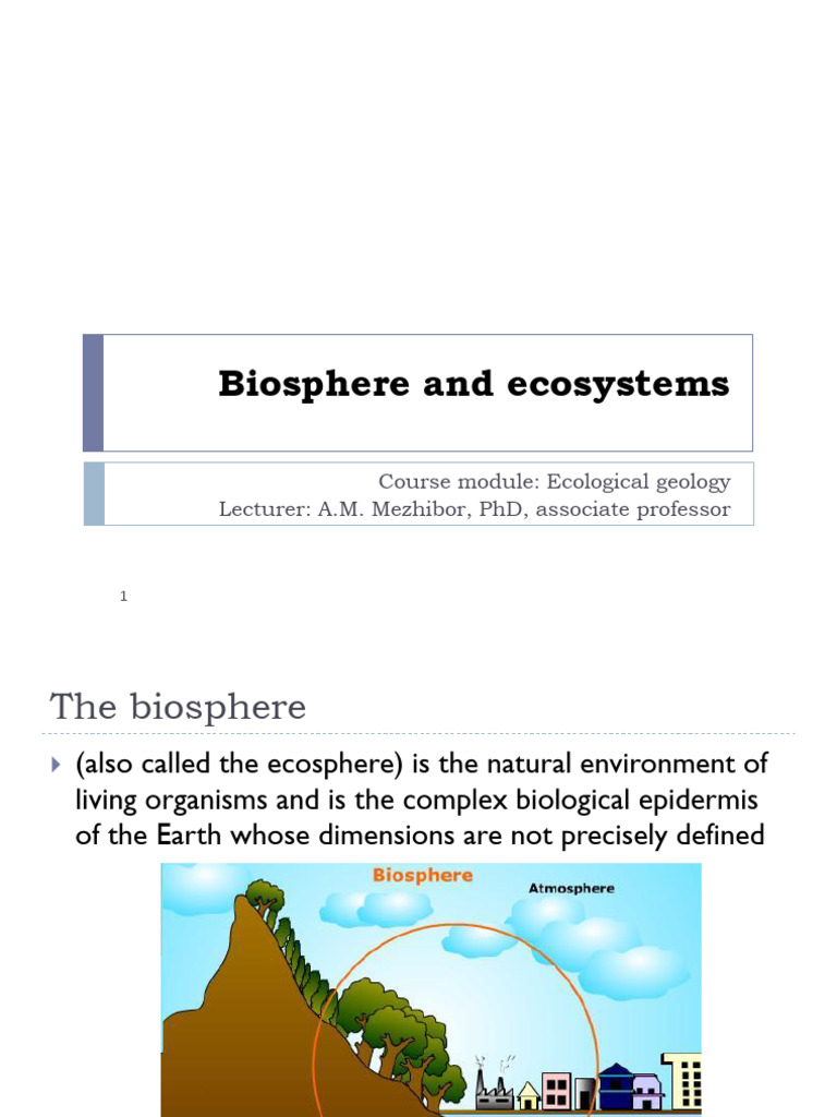 Biosphere | PDF