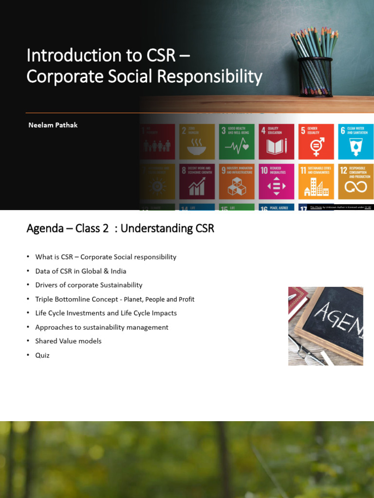 CSR - Lecture2 | PDF | Corporate Social Responsibility | Life Cycle ...