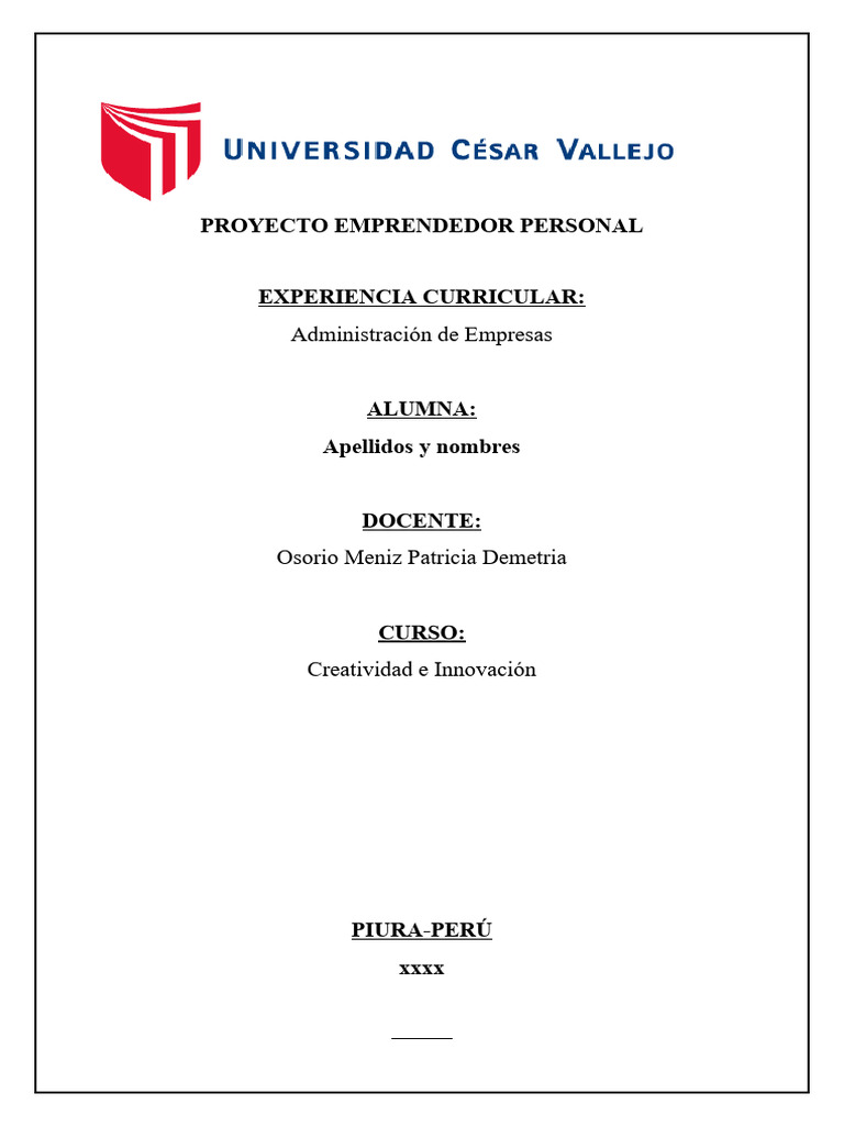 Ejemplo de Proyecto | PDF