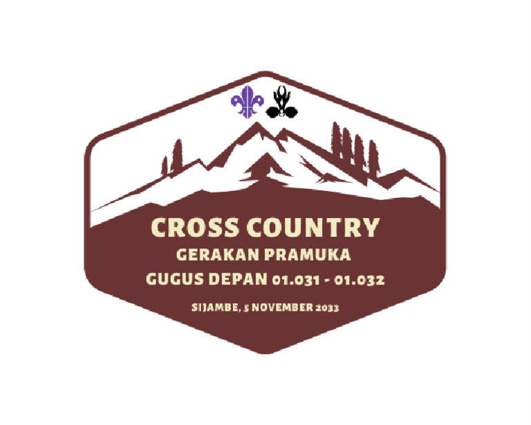 Contoh Tiska Cross Country Pramuka | PDF