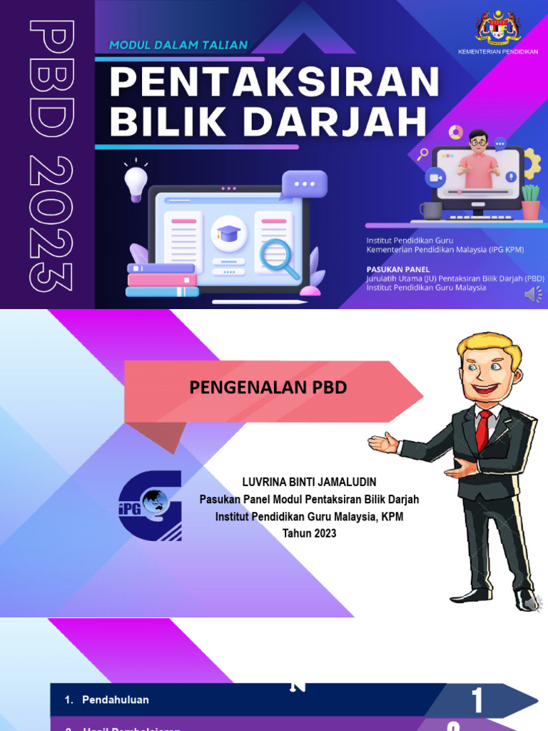Pengenalan PBD 2023 | PDF