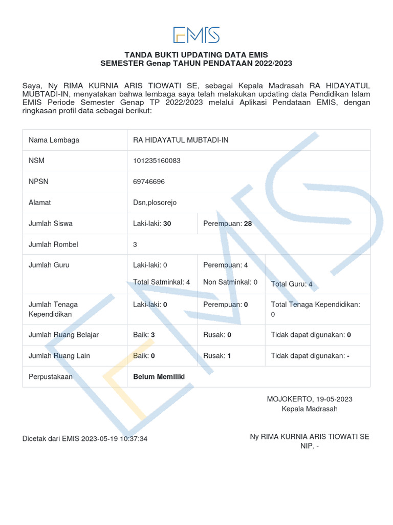 BAP 2022 2023 Genap 101235160083 | PDF