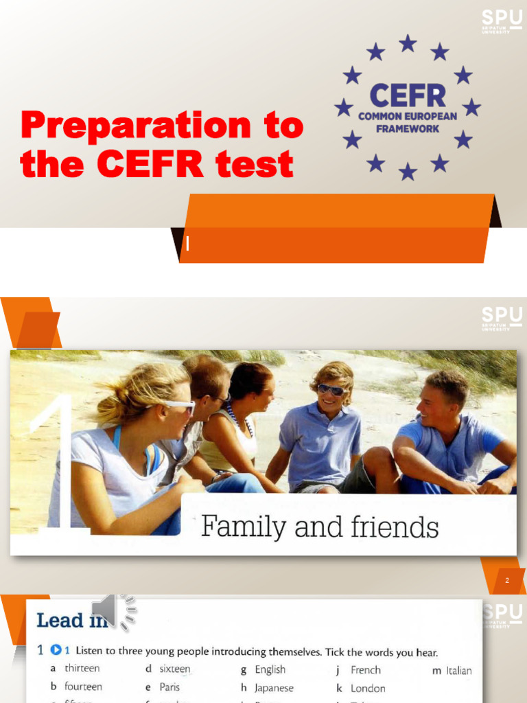 CEFR Preparation Students | PDF