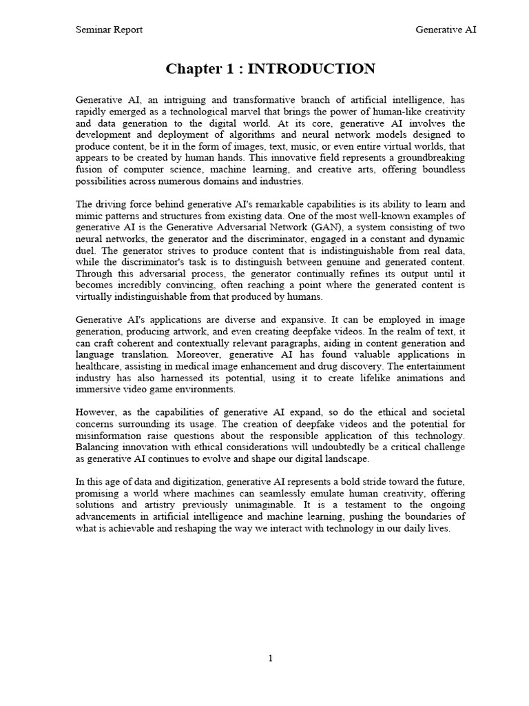 Seminar Report 2 | PDF | Artificial Intelligence | Intelligence (AI ...