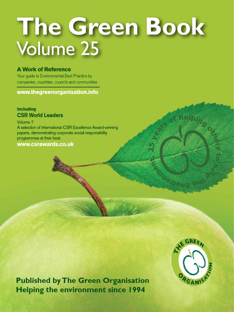 The Green Book Volume 25 | PDF