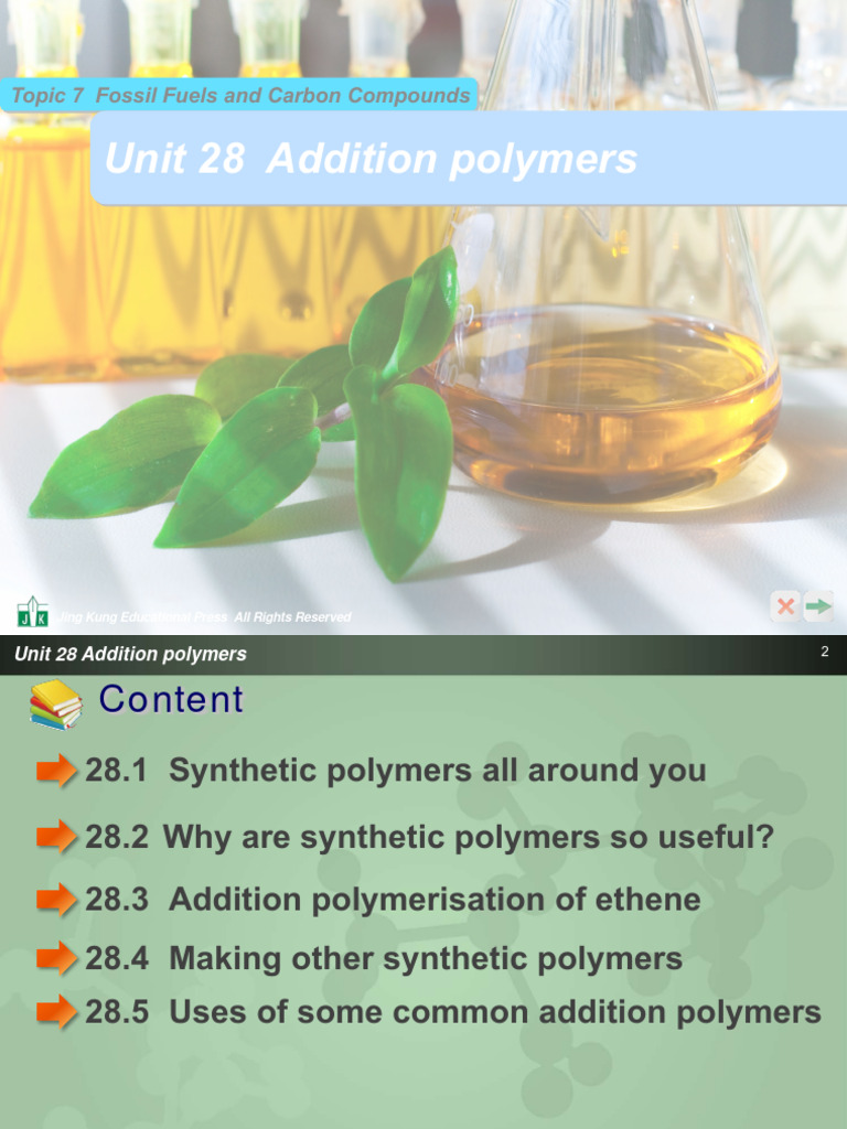 Addition Polymer | Download Free PDF | Polymers | Polymerization