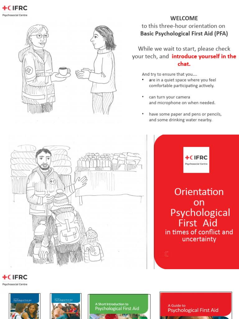 PFA in Times of Conflict and Uncertainty | PDF | First Aid | Risk