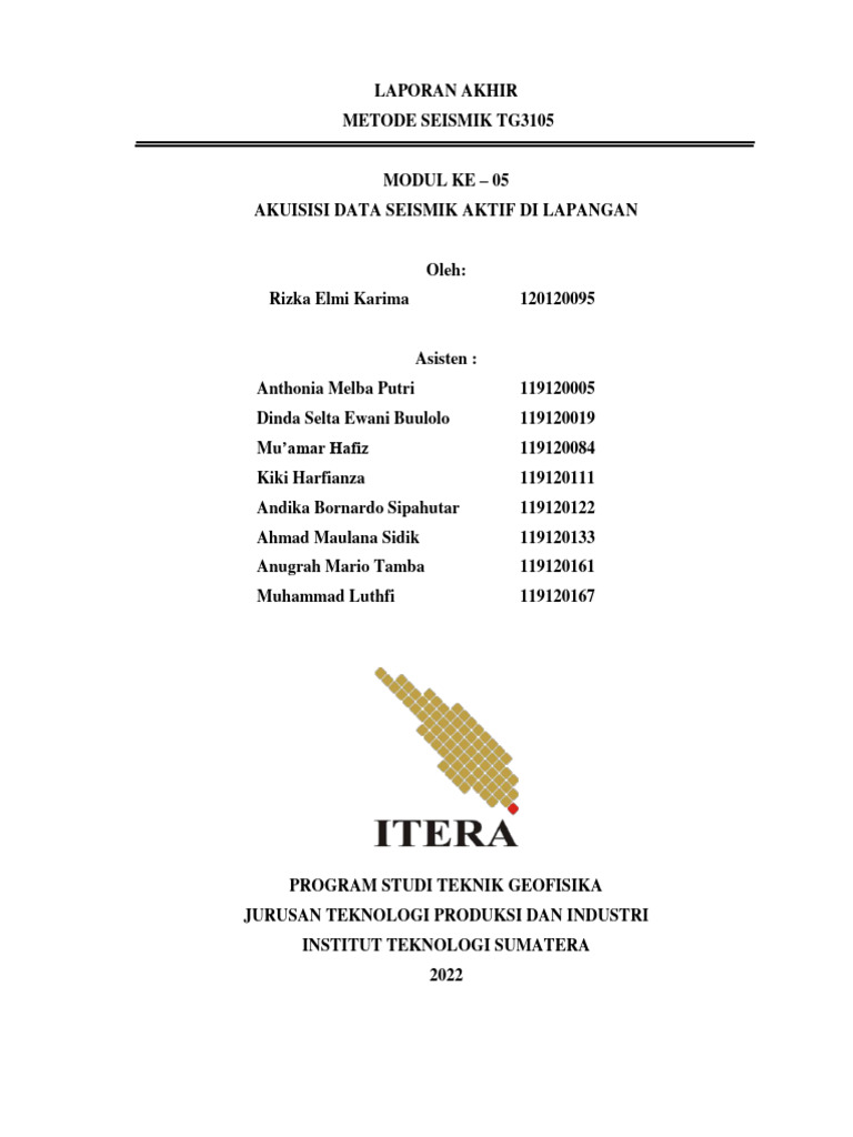 LA A 120120095 Rizka Elmi Karima Modul05 | PDF | Ilmu Sosial | Sains & Matematika