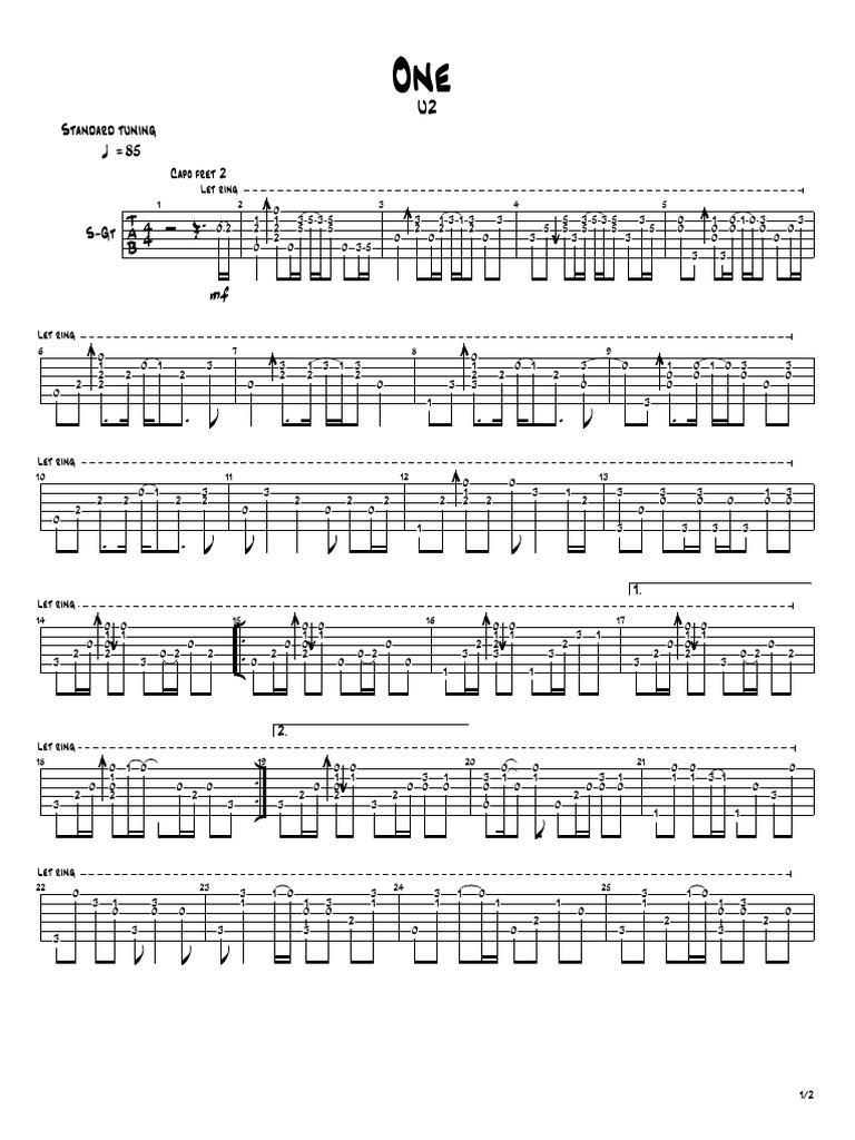 One U2 | PDF