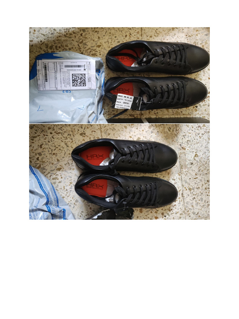 HRX Differenct Shoes Images Document | PDF