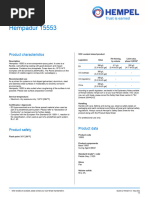 Hempel's Galvosil 15700: Product Characteristics | PDF | Corrosion | Paint