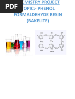 Formation of Bakelite | PDF | Formaldehyde | Acid
