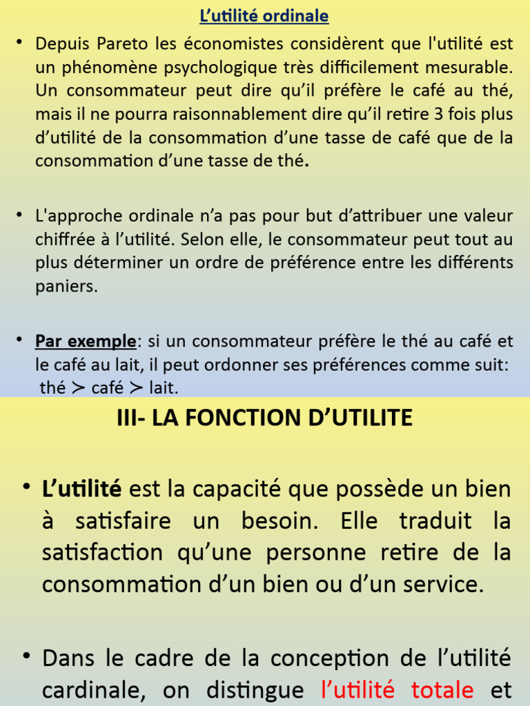 Devoir Micro 2 | PDF | Utilité (économie)