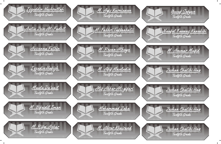 Stiker Quran (12) Rev | PDF