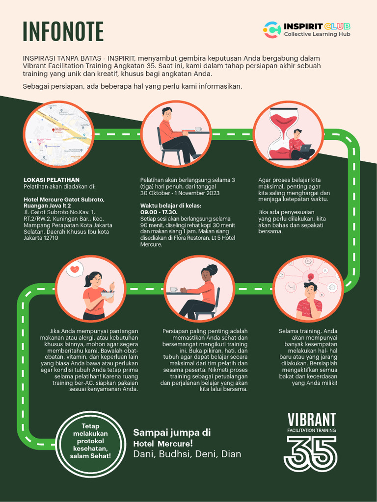 Infonote Vibrant 35 - Peserta | PDF