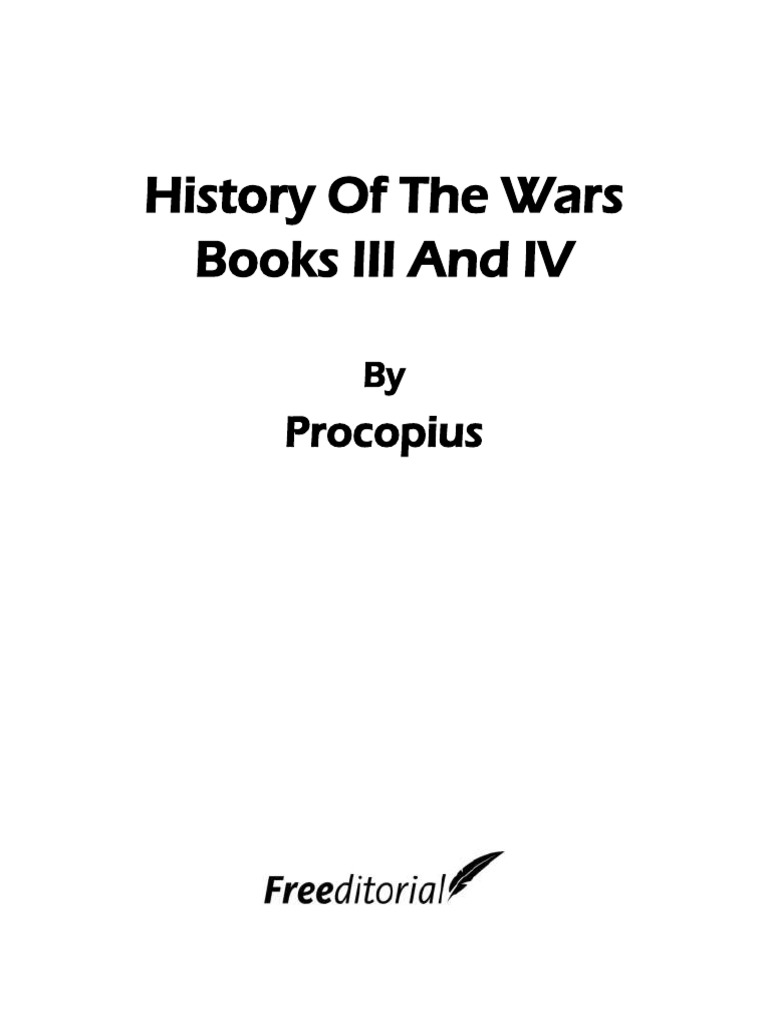 History of The Wars Books III and IV by Procopius | PDF | Roman Empire ...